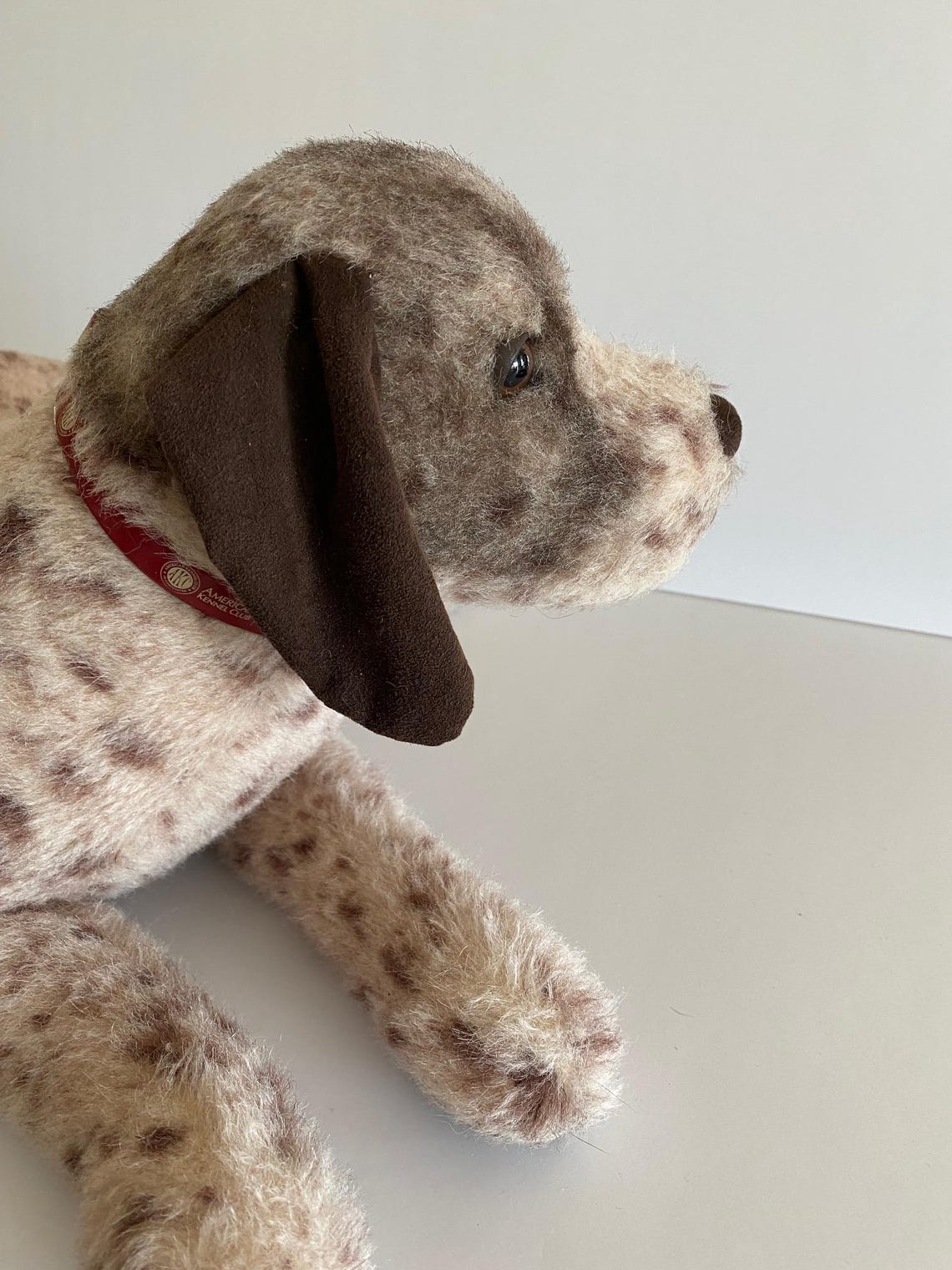 Steiff AKC Dog Plush German Shorthaired Pointer FAO Schwarz Realistic ...