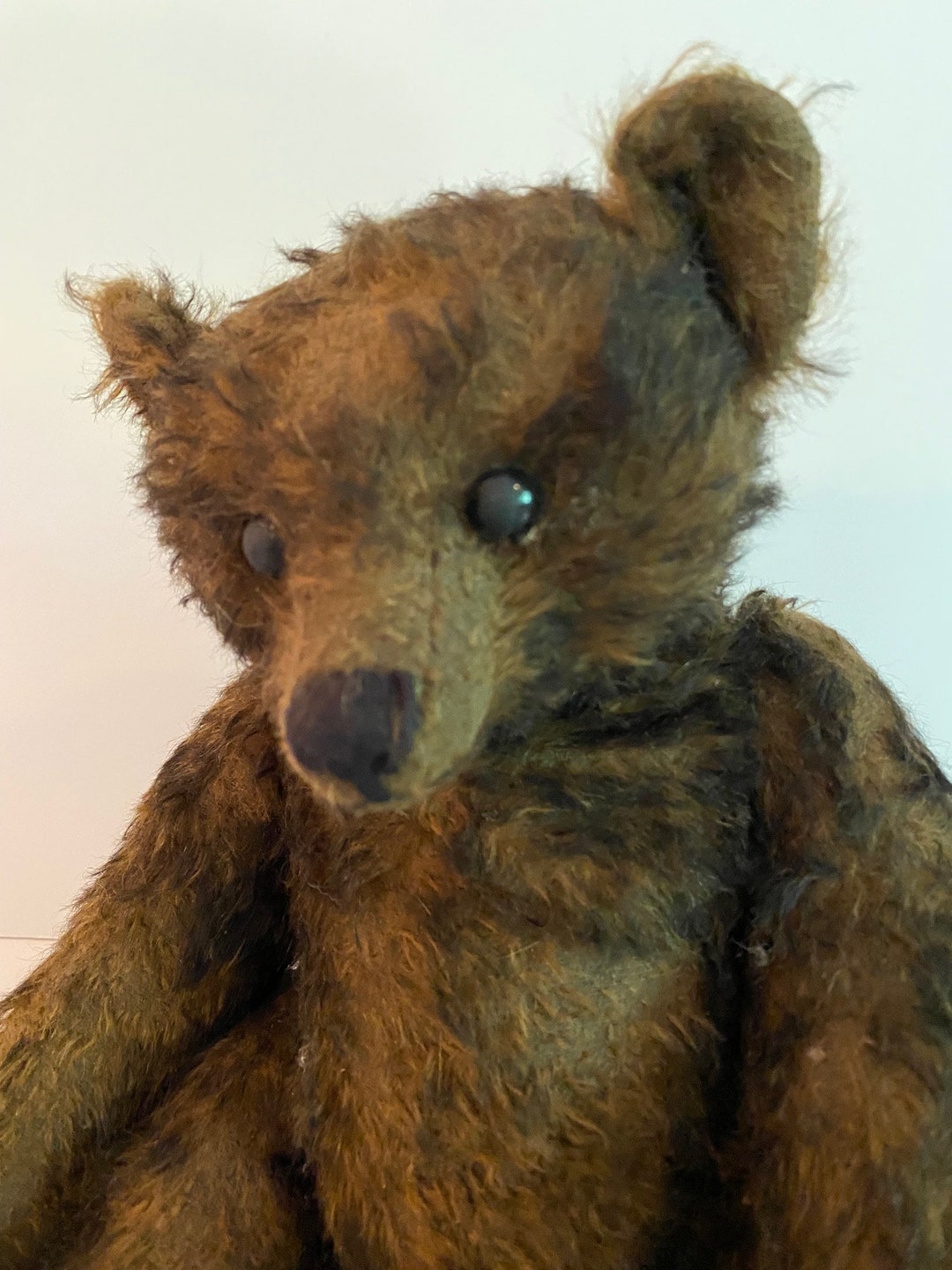 Vintage Style Steiff Teddy Bear - Forget Me Not Bears Chocolate Brown ...