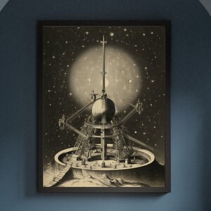 An Antique Observatory's Vigil Over Constellations | Wall Art ...
