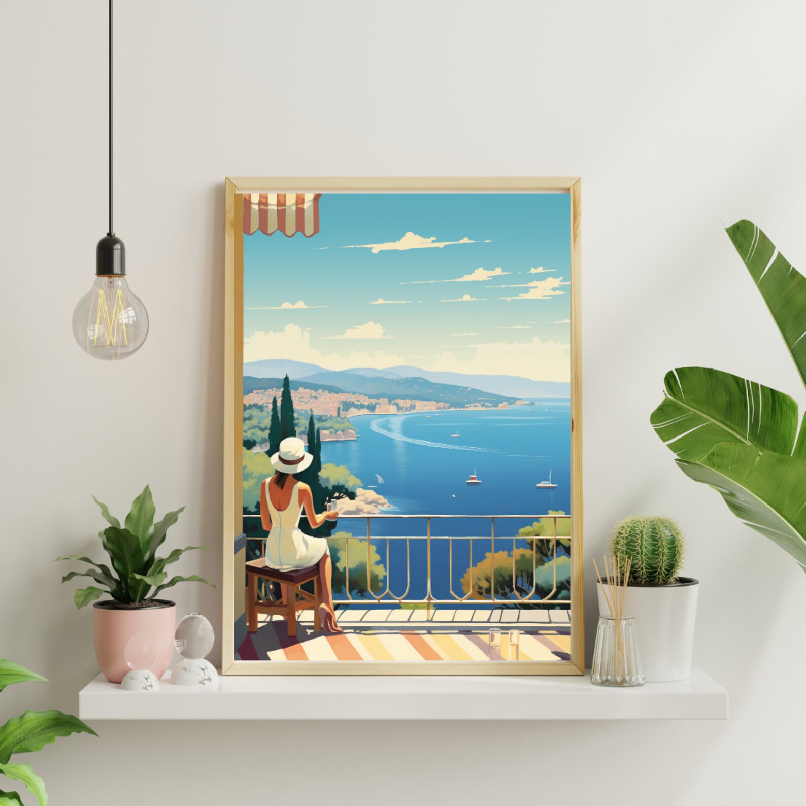 Timeless Elegance: French Riviera Art Deco Style | Wall Art | Printable ...