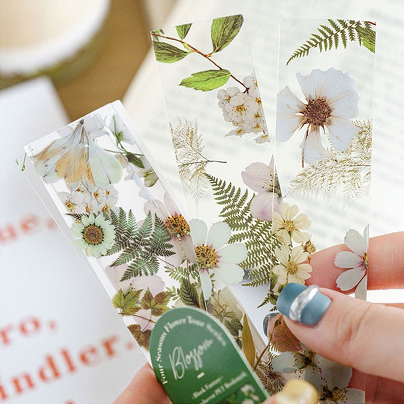 Flower Bookmark - Etsy