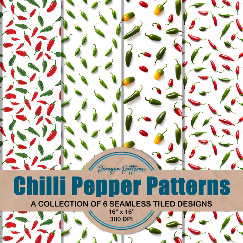 Pepper Pattern - Etsy UK