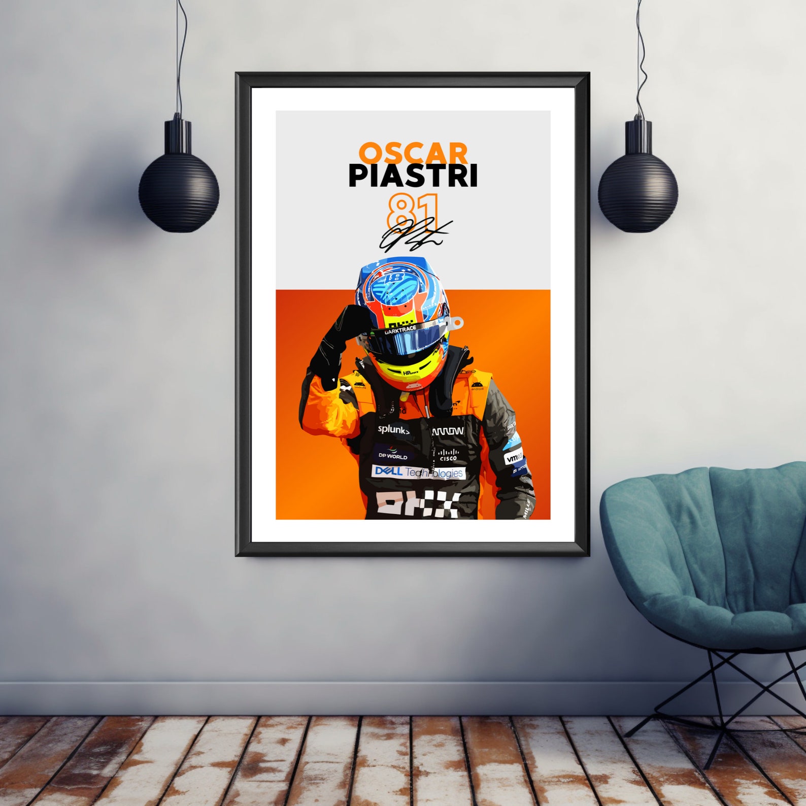 Oscar Piastri Print F1 Poster Oscar Piastri Poster F1 - Etsy UK