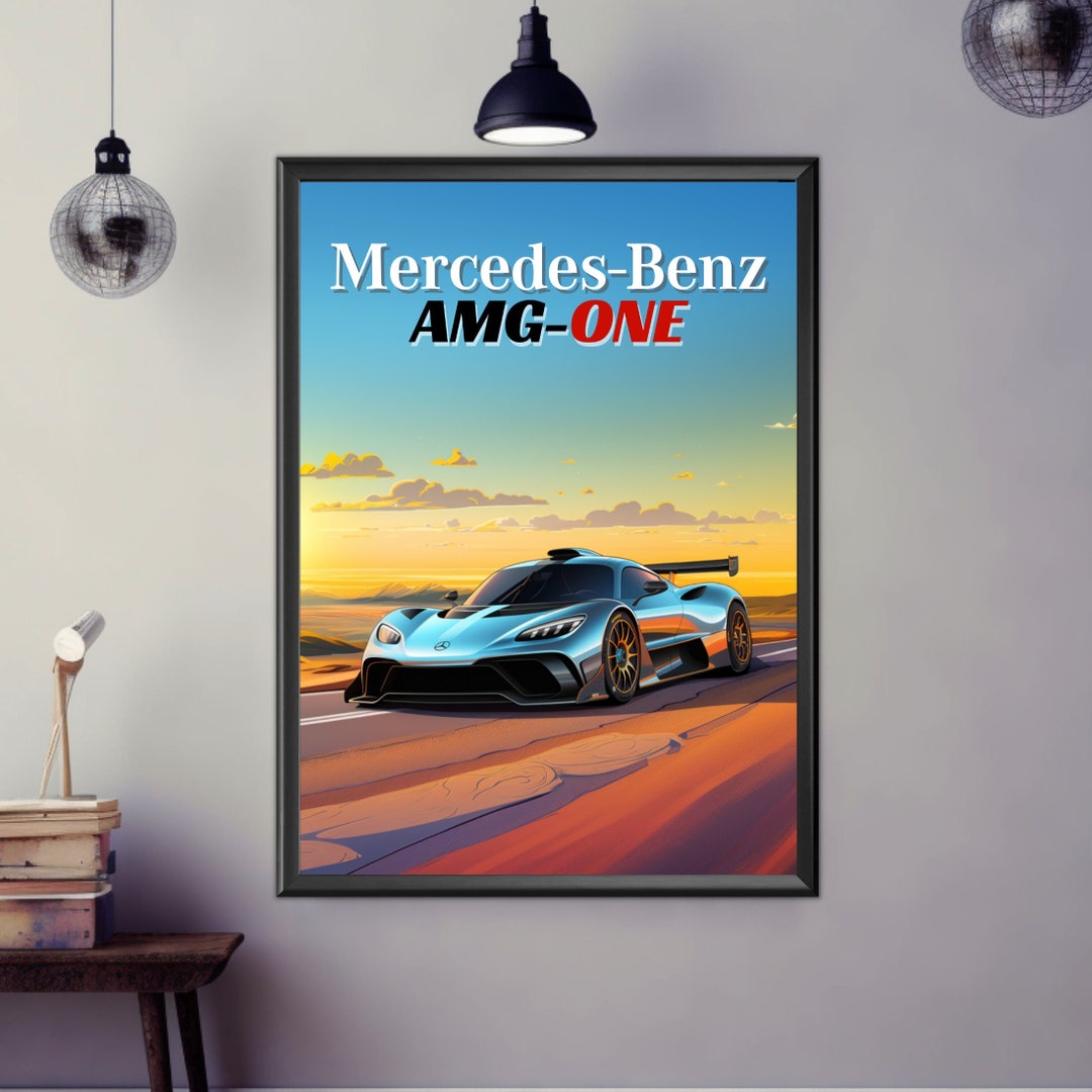 Mercedes-Benz Amg-One Poster, Mercedes-Benz Amg-ONE Print, 2010er Auto ...