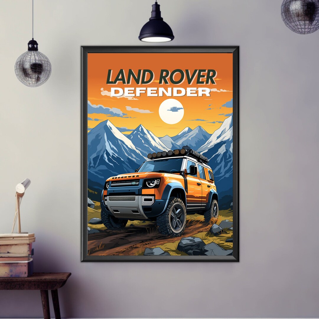 Landrover-Defender Poster 2020er Auto Poster - Etsy.de