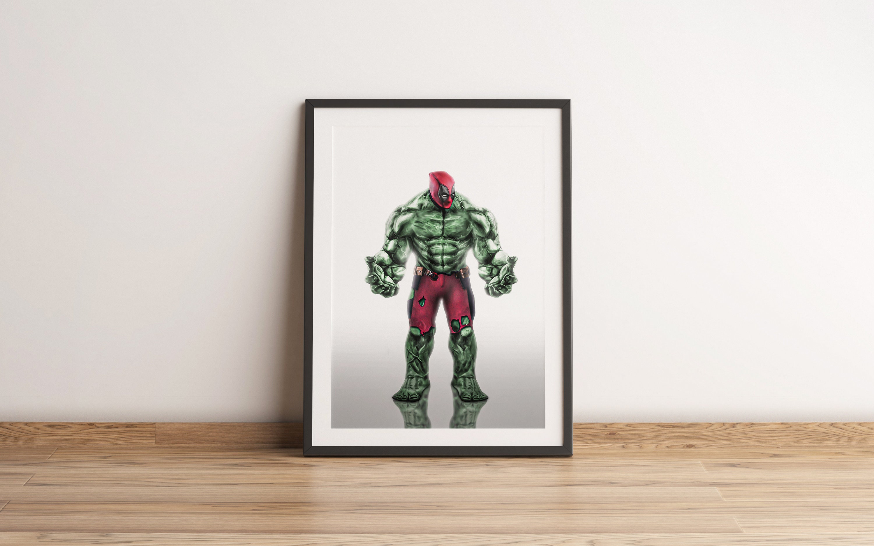 Deadpool Poster, Hulkpool, Avenger Deadpool, Hulk, Avengers Poster sold ...