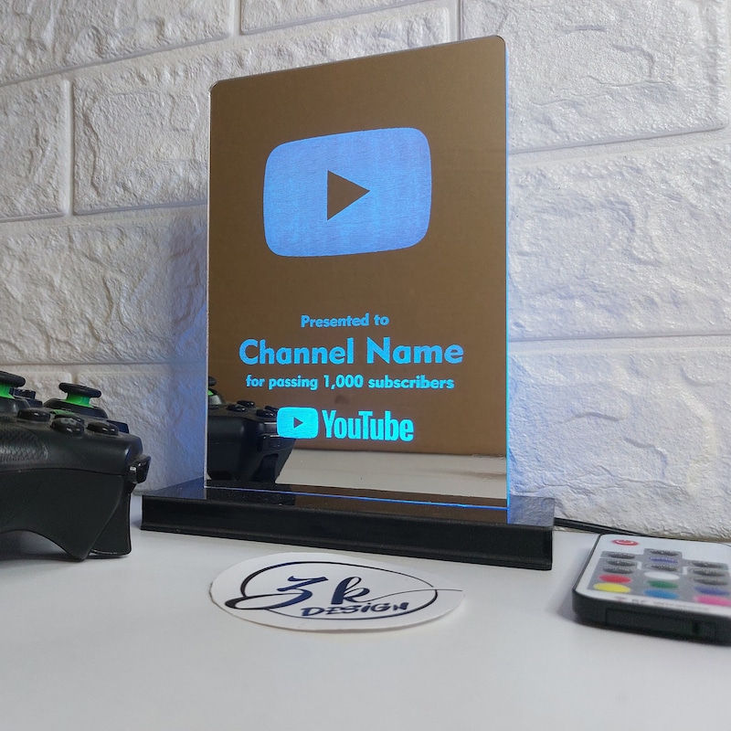 Youtube Play Button - Etsy