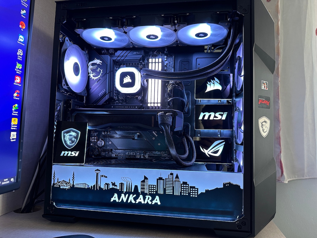 Custom Pc 2,5 Inç Ssd Cover,special Ssd Cover, Gamer Pc Custom RGB Case ...
