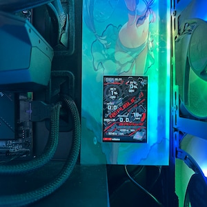 Custom Pc GPU Backplate,custom Gpu Backplate, Computer Custom Plate ...