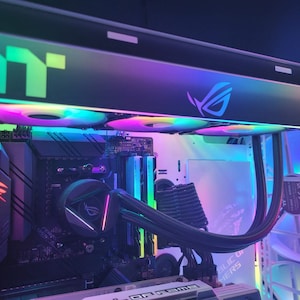 Personalized Gaming Computer RGB Plate,gaming Pc Mods, Custom Pc RGB ...