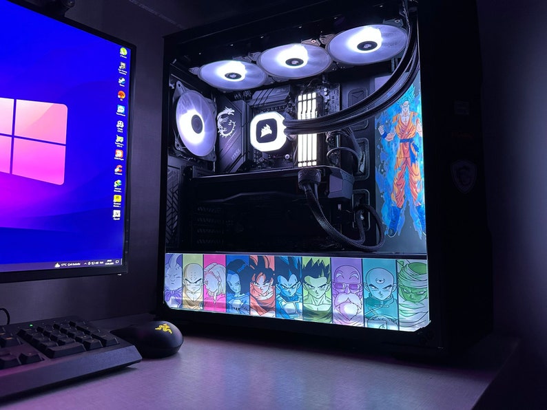 Custom Pc Plate Gaming Computer Custom RGB Psu Cover Plate - Etsy