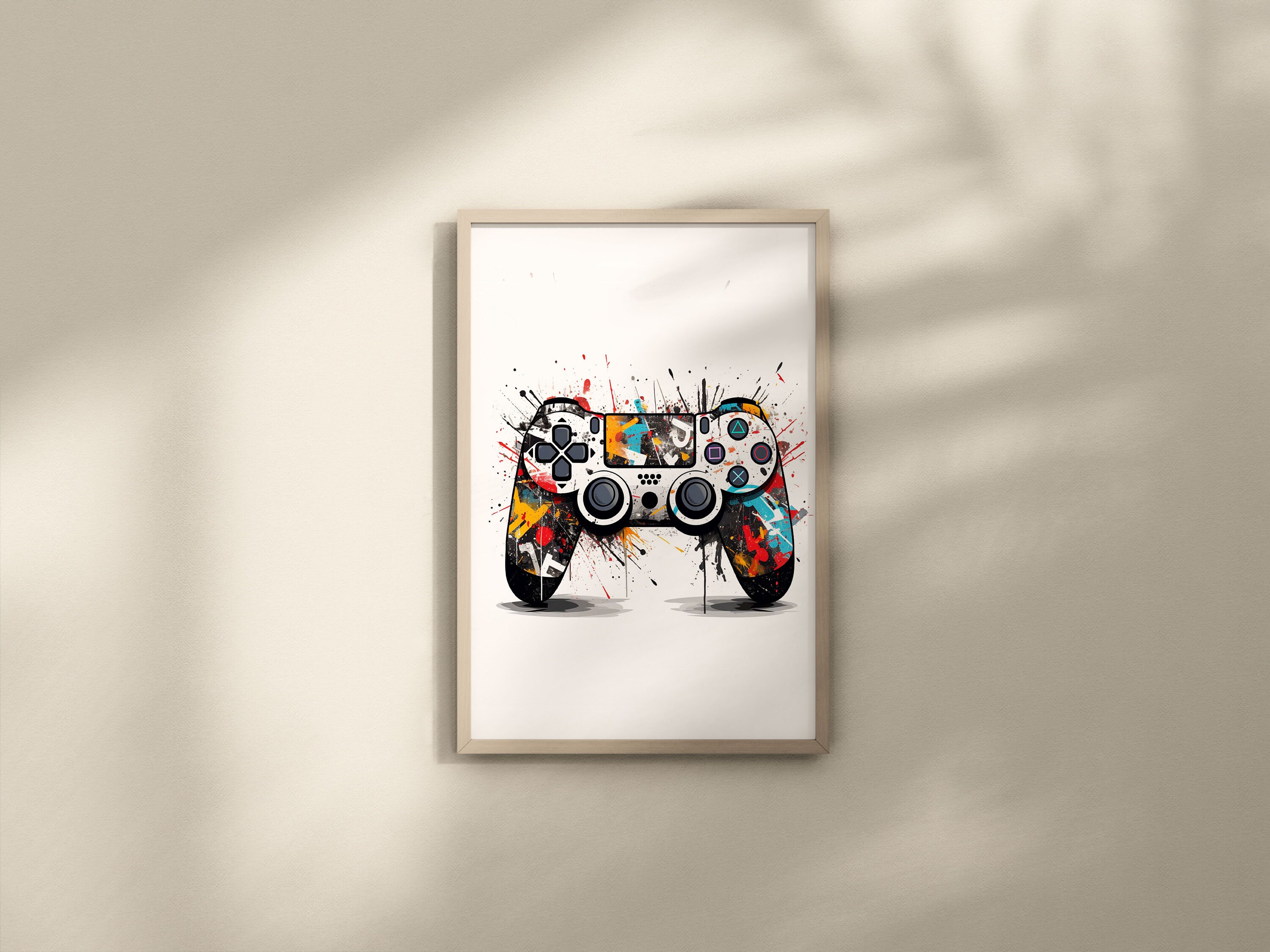Custom Wooden Frame Video Game Posters - Handcrafted Gaming Wall Art ...