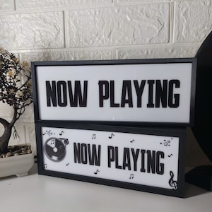 Now Playıng Vinyl Record Stand, Record Holder, Now Playıng Light Box ...