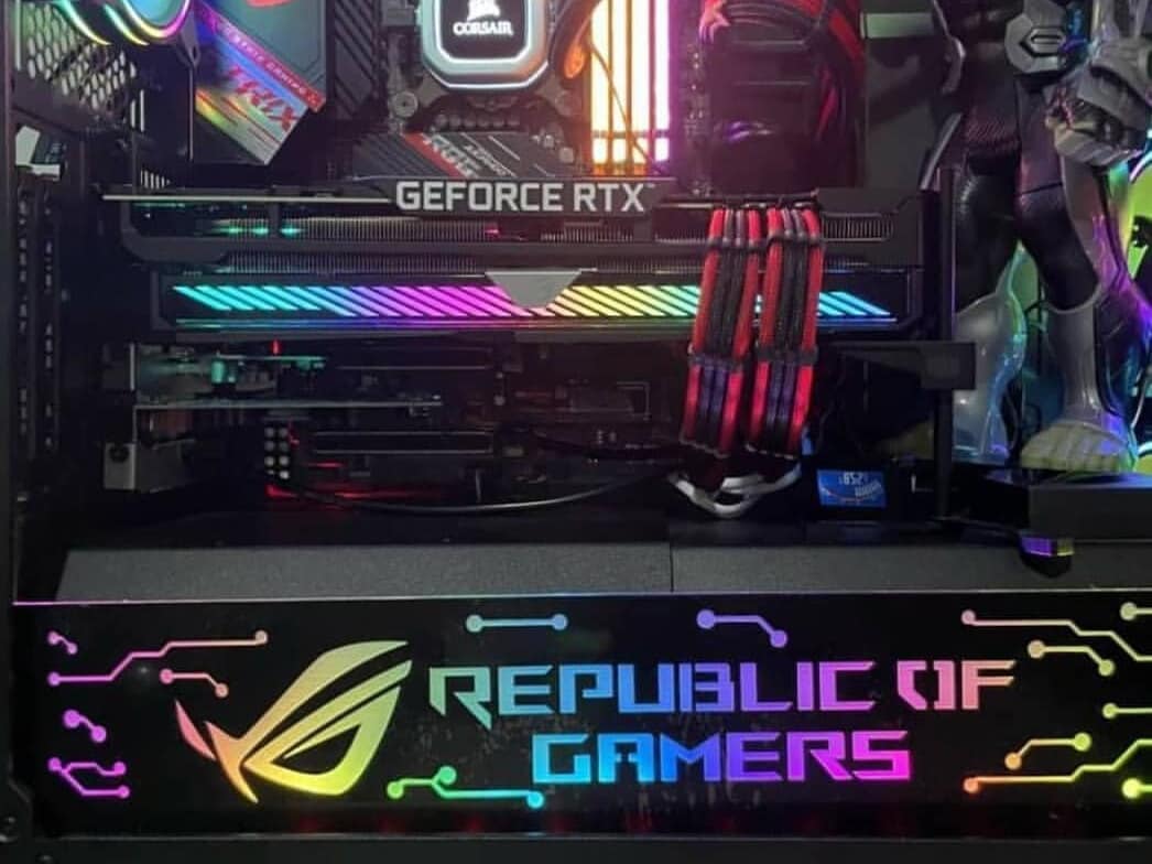 Gaming Computer RGB PSU Shroud Cover Custom Design Psu Plate - Etsy