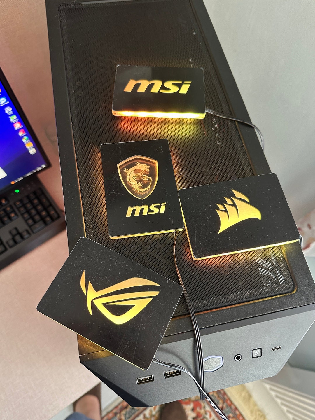 Personalizable Ssd Cover,rgb Ssd Cover,custom Pc Plate,rgb Ssd Plate ...