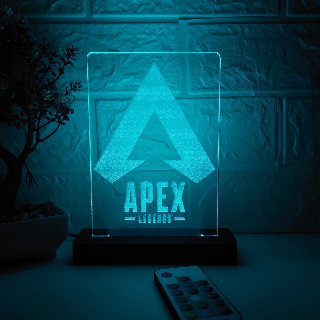 Apex Legends Game Logo Sign,game Room Apex Legends Logo, Handmade Game ...