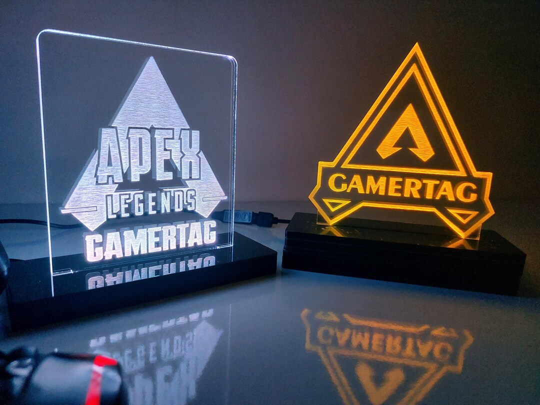 Personalized Apex Legends Game Logo Gamertag Light - Apex Neon Sign ...