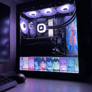 Custom Pc Plate, Gaming Computer Custom RGB Psu Cover Plate, PSU Shroud ...