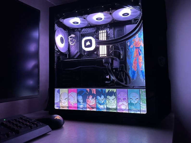 Custom Pc Plate Gaming Computer Custom RGB Psu Cover Plate - Etsy UK