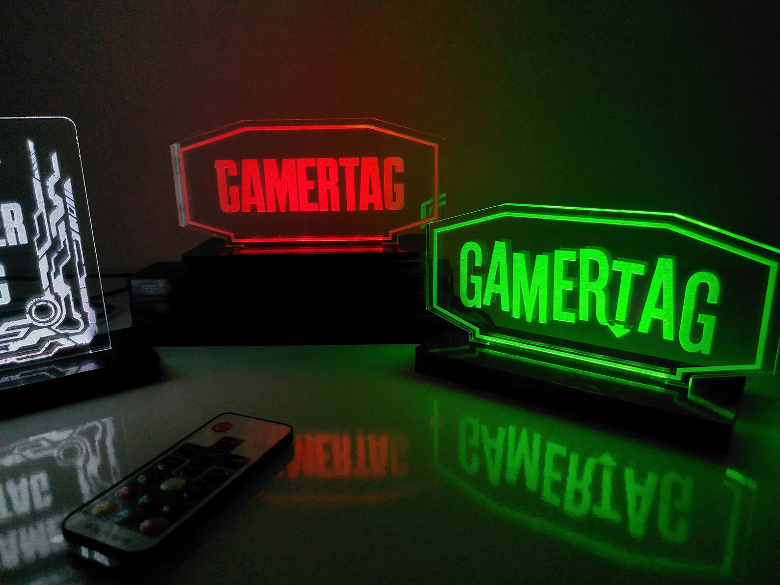 Personalized Gamertag Light Sign,custom Gamer Tag Sign,personalized ...