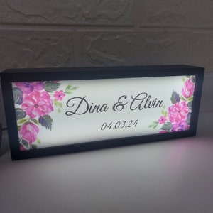 Light Box With Custom Logo, Personalized Light Box, Business Logo Sign ...