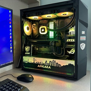 Custom Pc GPU Backplate,custom Gpu Backplate, Computer Custom Plate ...