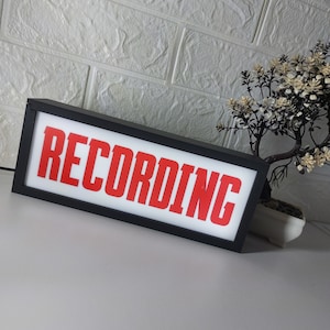 Live Broadcast on Air Light Box,on AIR Sign Light,live Broadcast Sign ...