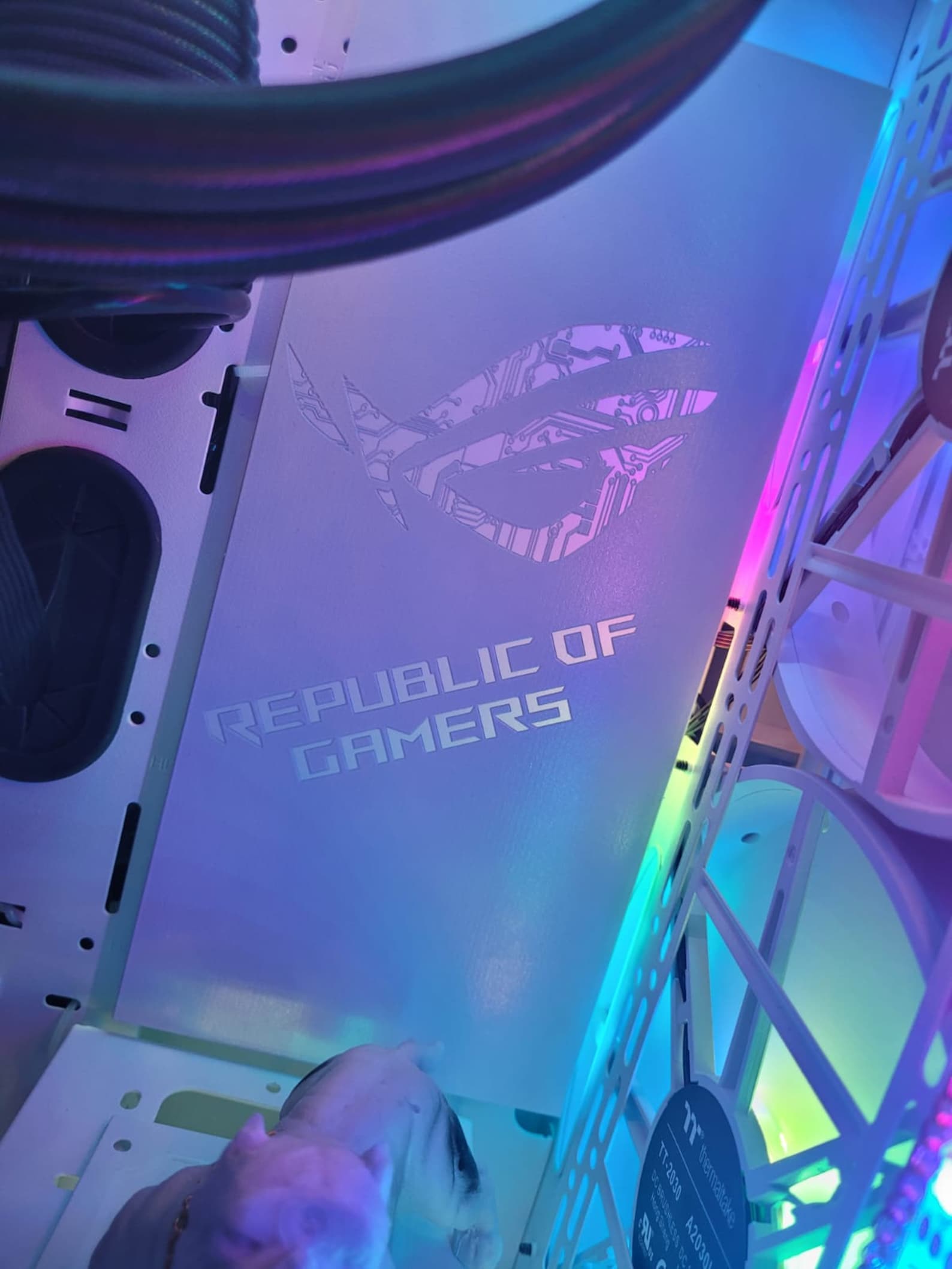 Personalized Gaming Computer RGB Plate,gaming Pc Mods, Custom Pc RGB ...