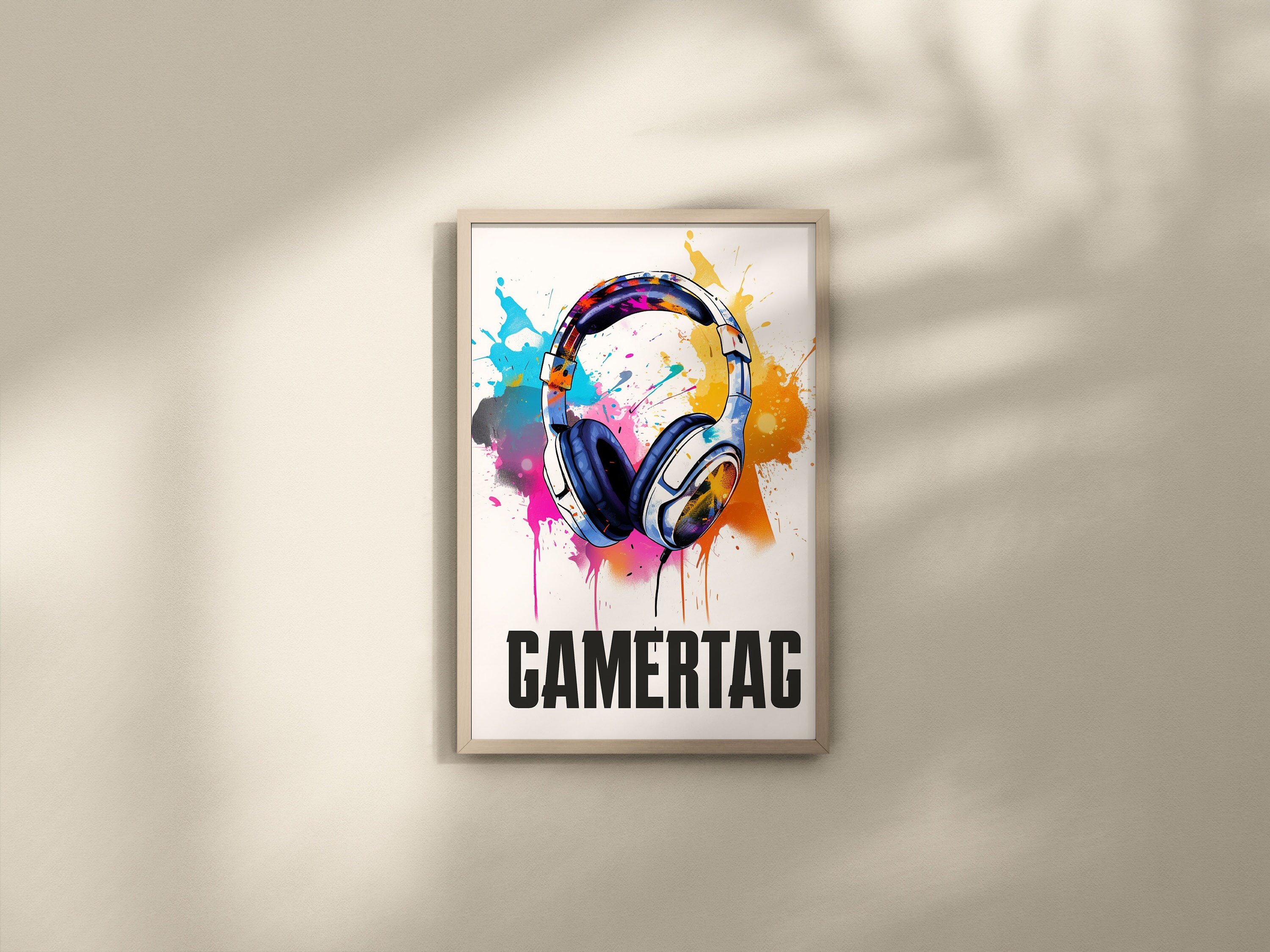 Custom Wooden Frame Video Game Posters - Handcrafted Gaming Wall Art ...