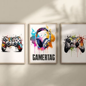 Custom Wooden Frame Video Game Posters - Handcrafted Gaming Wall Art ...