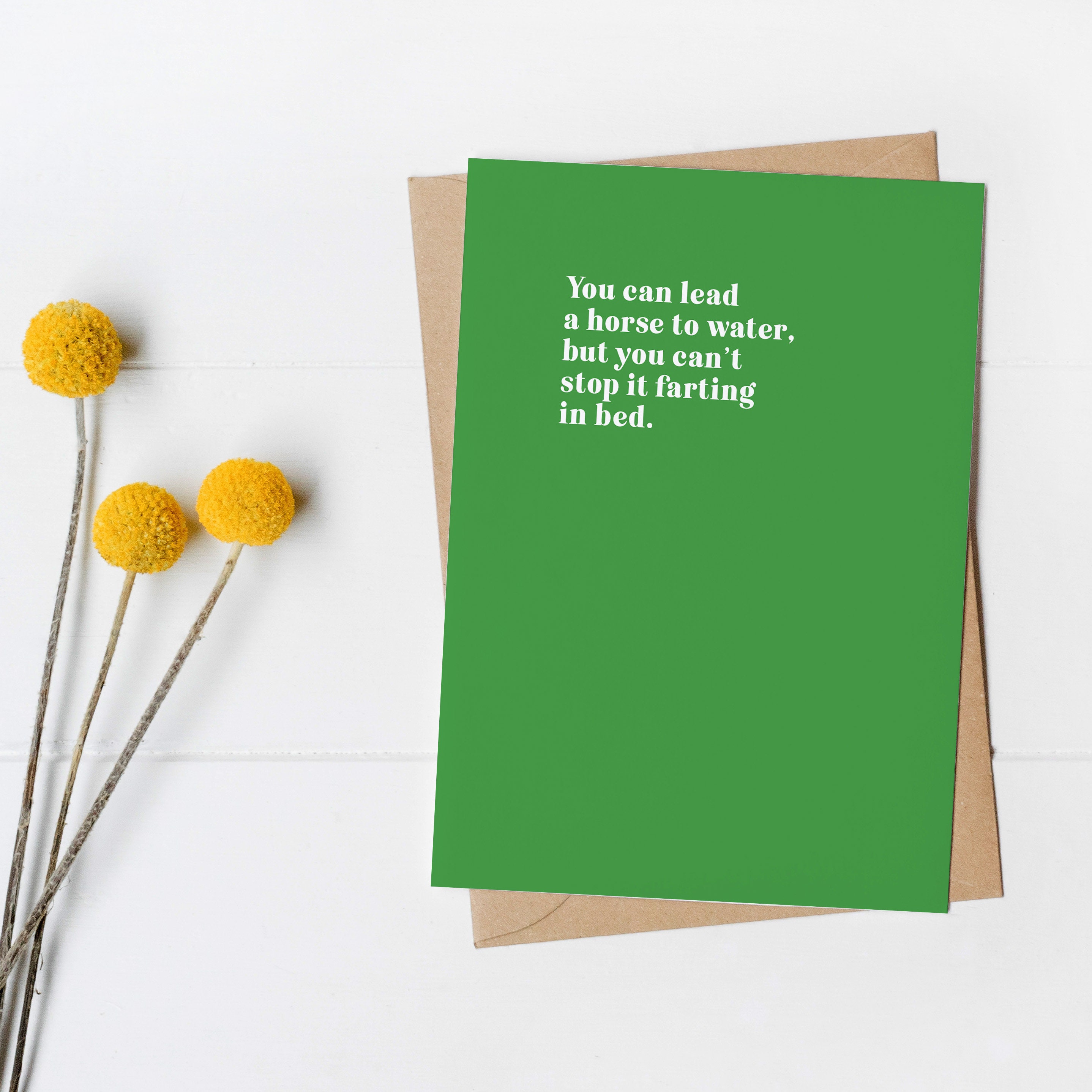 Farting in Bed Card, Cheeky Card, Farting Card, Card for Partner, Card ...
