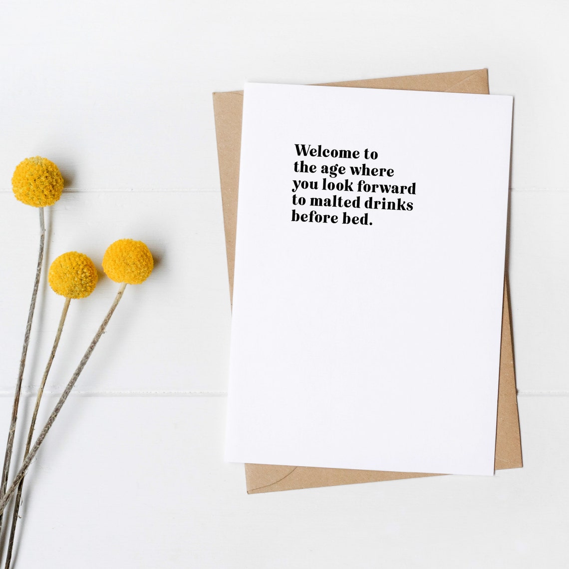 Old Lady Birthday Card Old Age Birthday Card Getting Old - Etsy