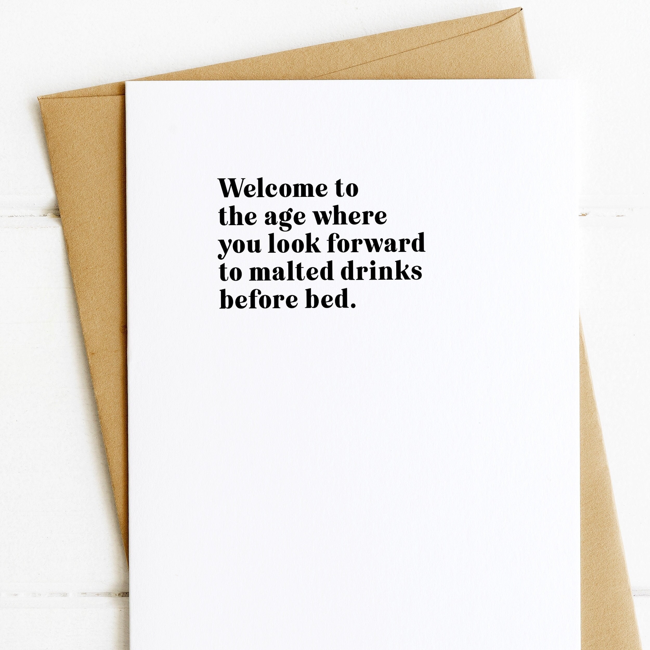 Old Lady Birthday Card Old Age Birthday Card Getting Old - Etsy