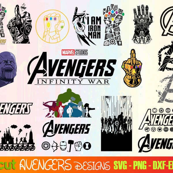 Avengers Svg - Etsy