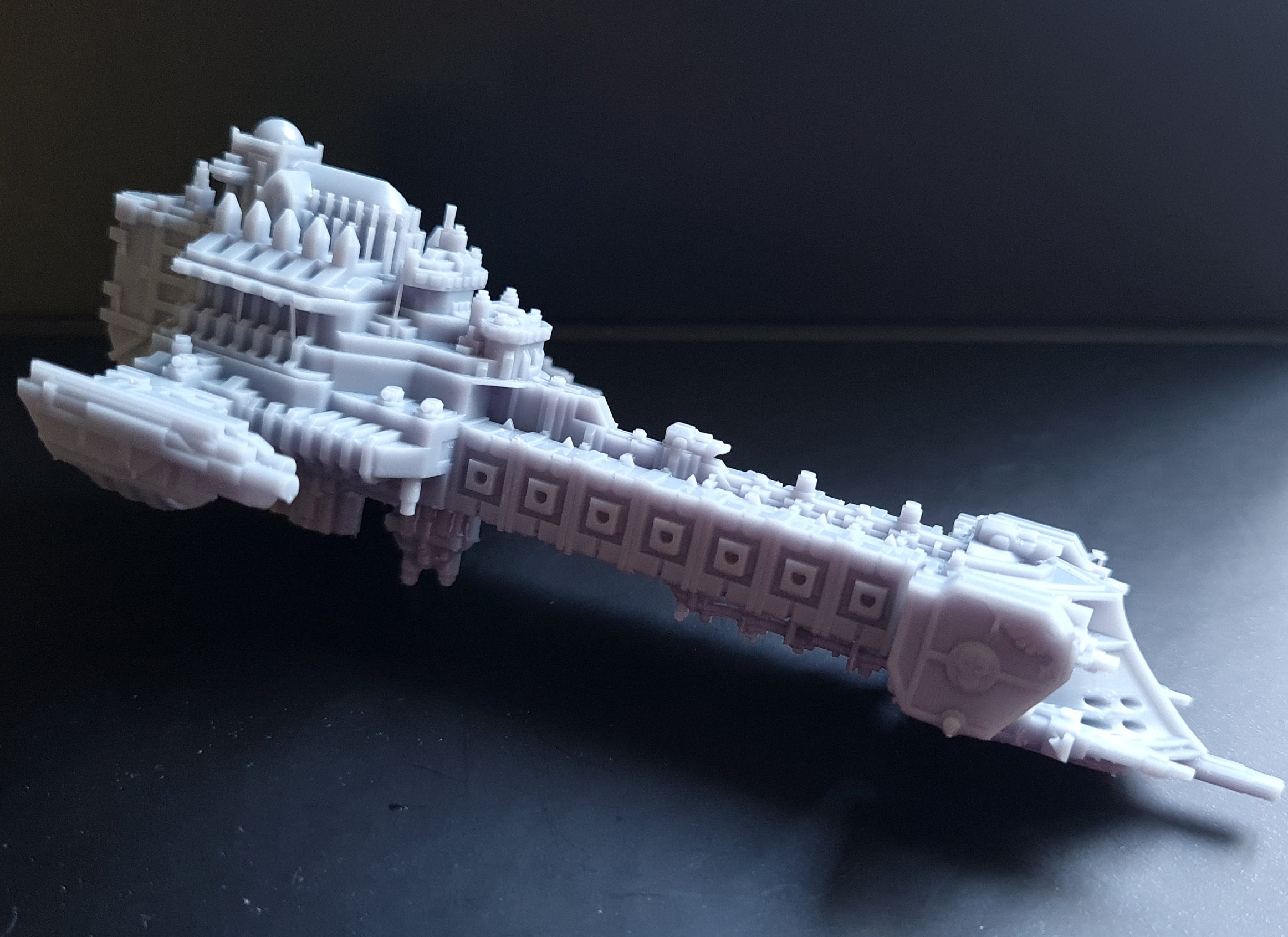 Holy Battle Barge in Gothic Style for Fleet Battle - Etsy