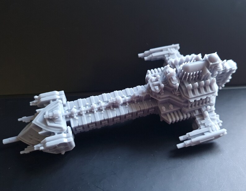 Holy Battle Barge in Gothic Style for Fleet Battle - Etsy