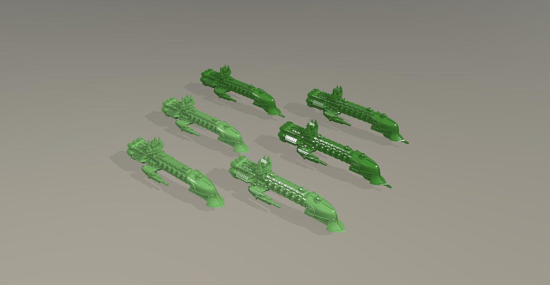 Dark Marines Light Cruiser Patrol Group - 3 X Torpedo and 3 X Lance ...