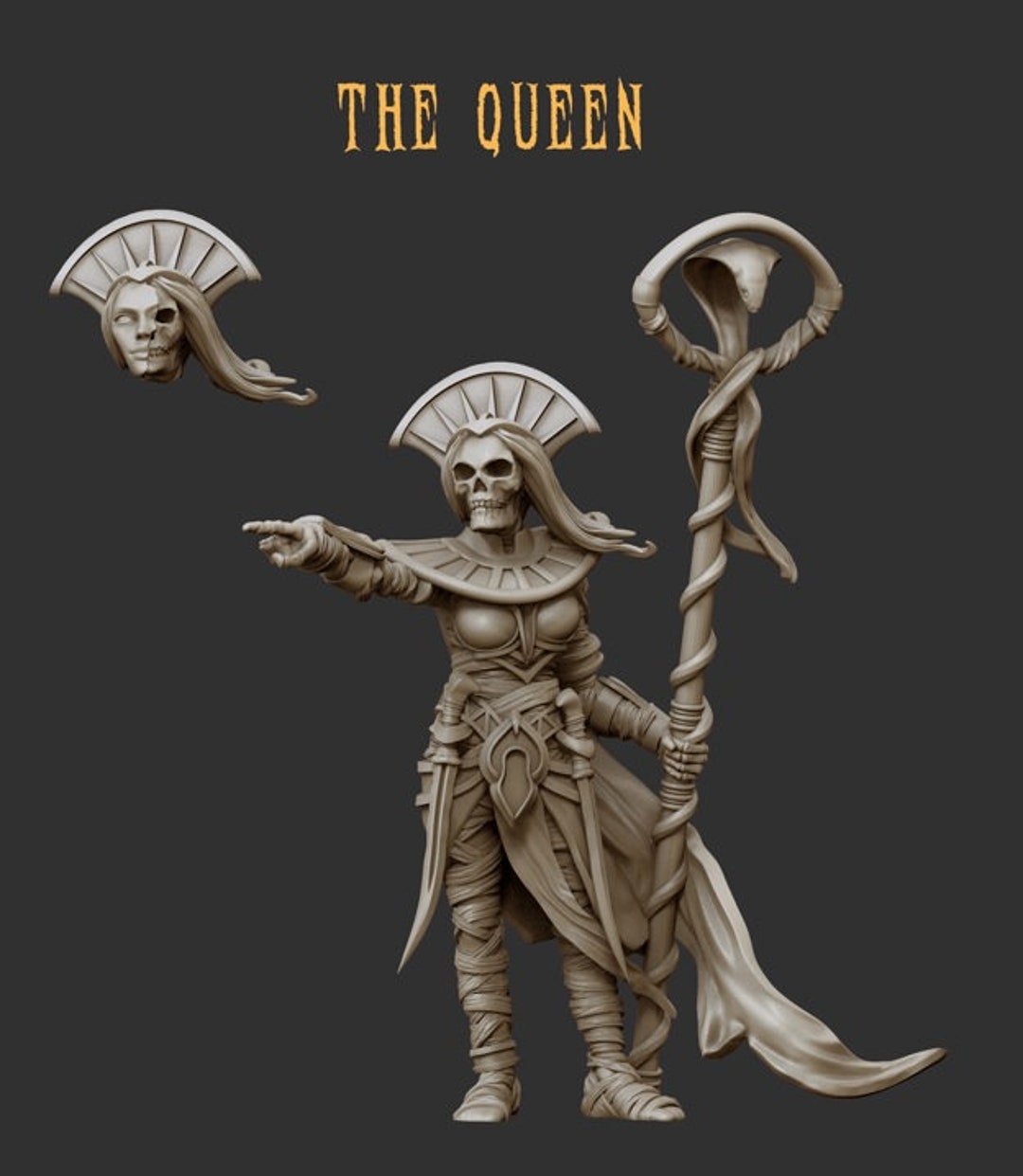 Queen Pharaohs Legacy Fantasy Tomb Lords Proxy - Etsy