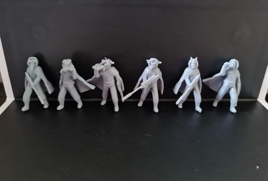 Star Wars Legion Scale Scoundrels and Scum Sniper Gang - Etsy