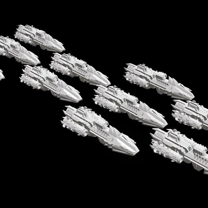 Battlefleet Gothic Models - Etsy