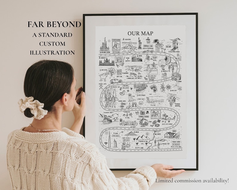 Detailed Story Timeline Map | Custom Relationship Map | Personalized ...