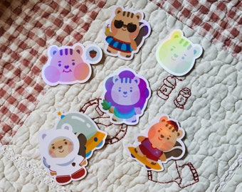 Chip Chip Hooray Vinyl Stickers, Chipmunk Stickers, Hooray Stickers ...