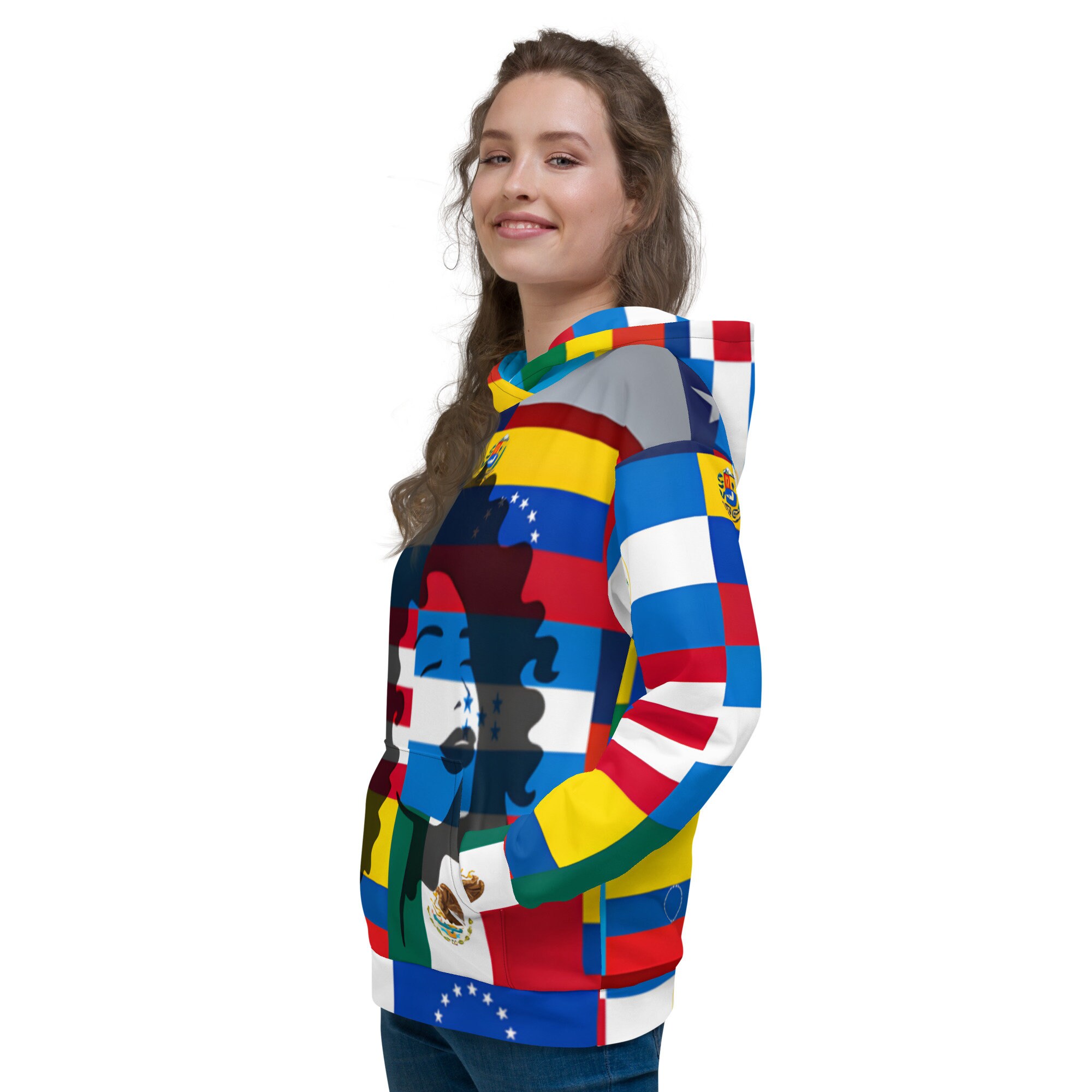 International Hoodie Latina Pride Womens Hoodie Spanish - Etsy