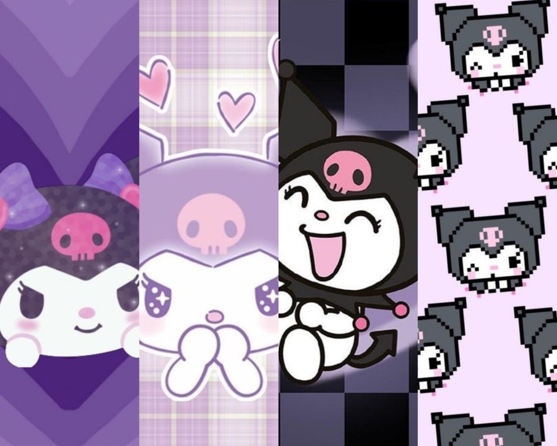 Conjunto de papel digital k-uromi papeles kawaii paquete - Etsy España