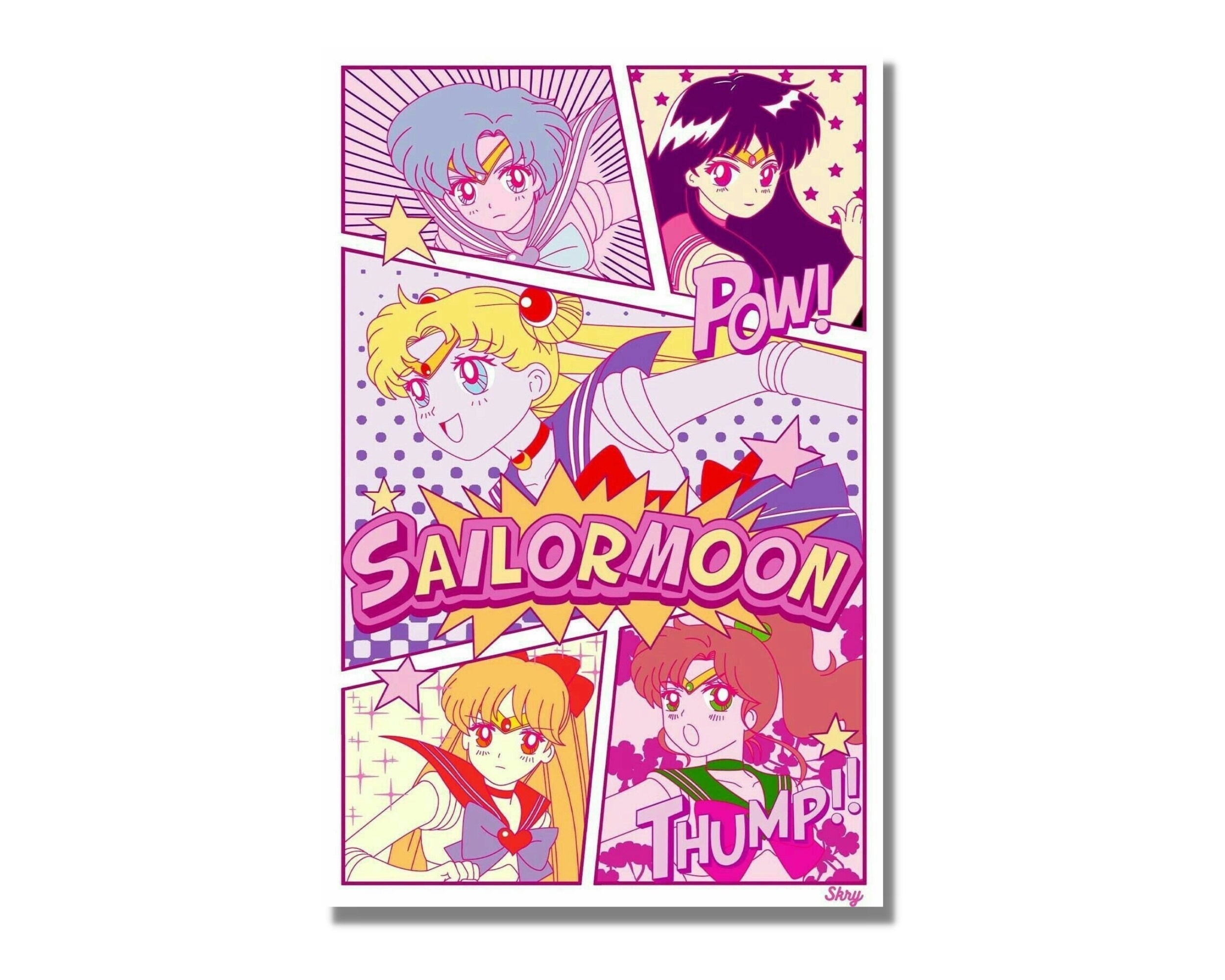 Sailor Moon Digital Printable Poster / Usagi Tsukino Digital - Etsy UK