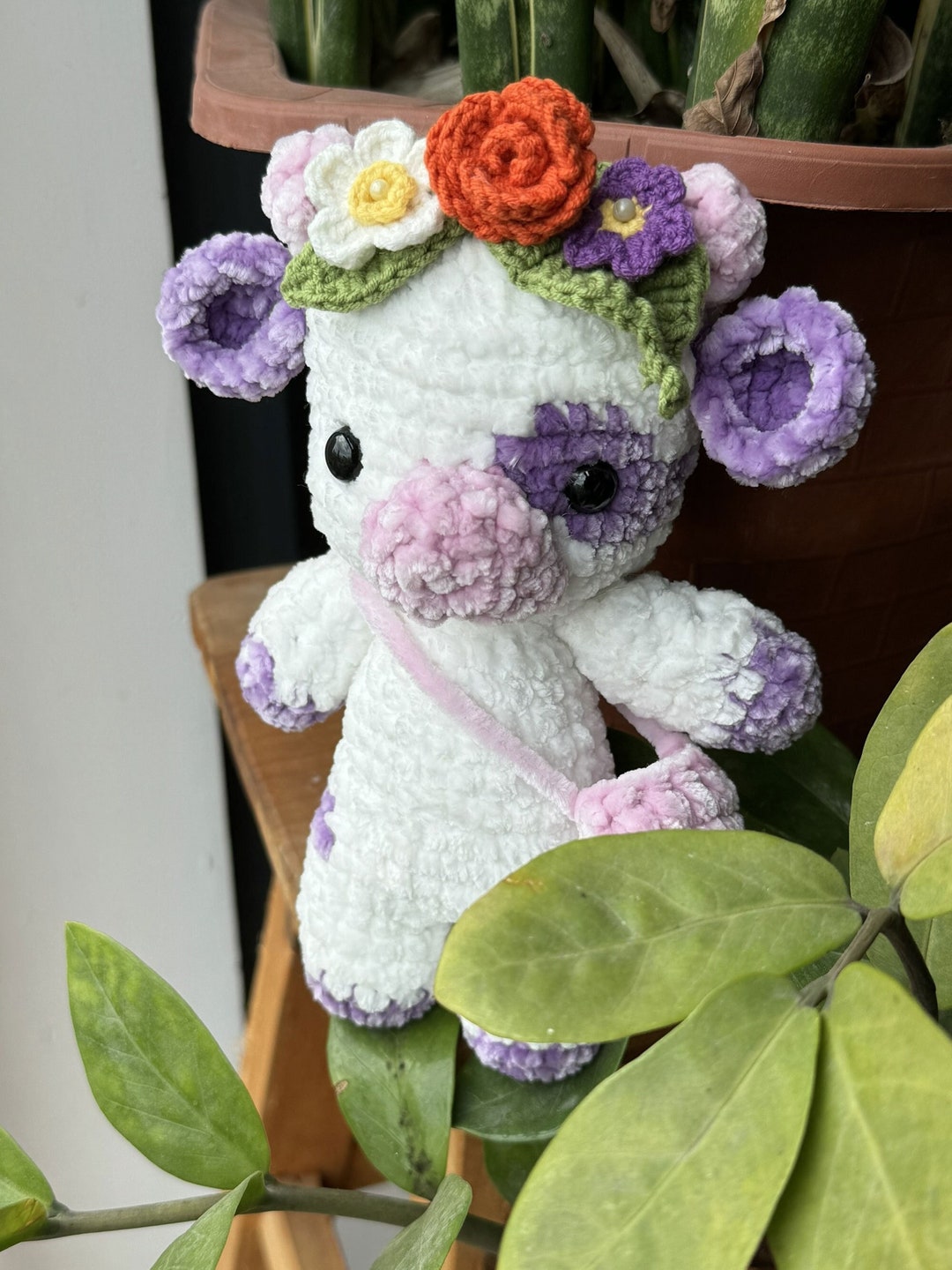 Baby Cow Crochet Pattern, Milk Cow Crochet Pattern PDF, Cow Plush ...