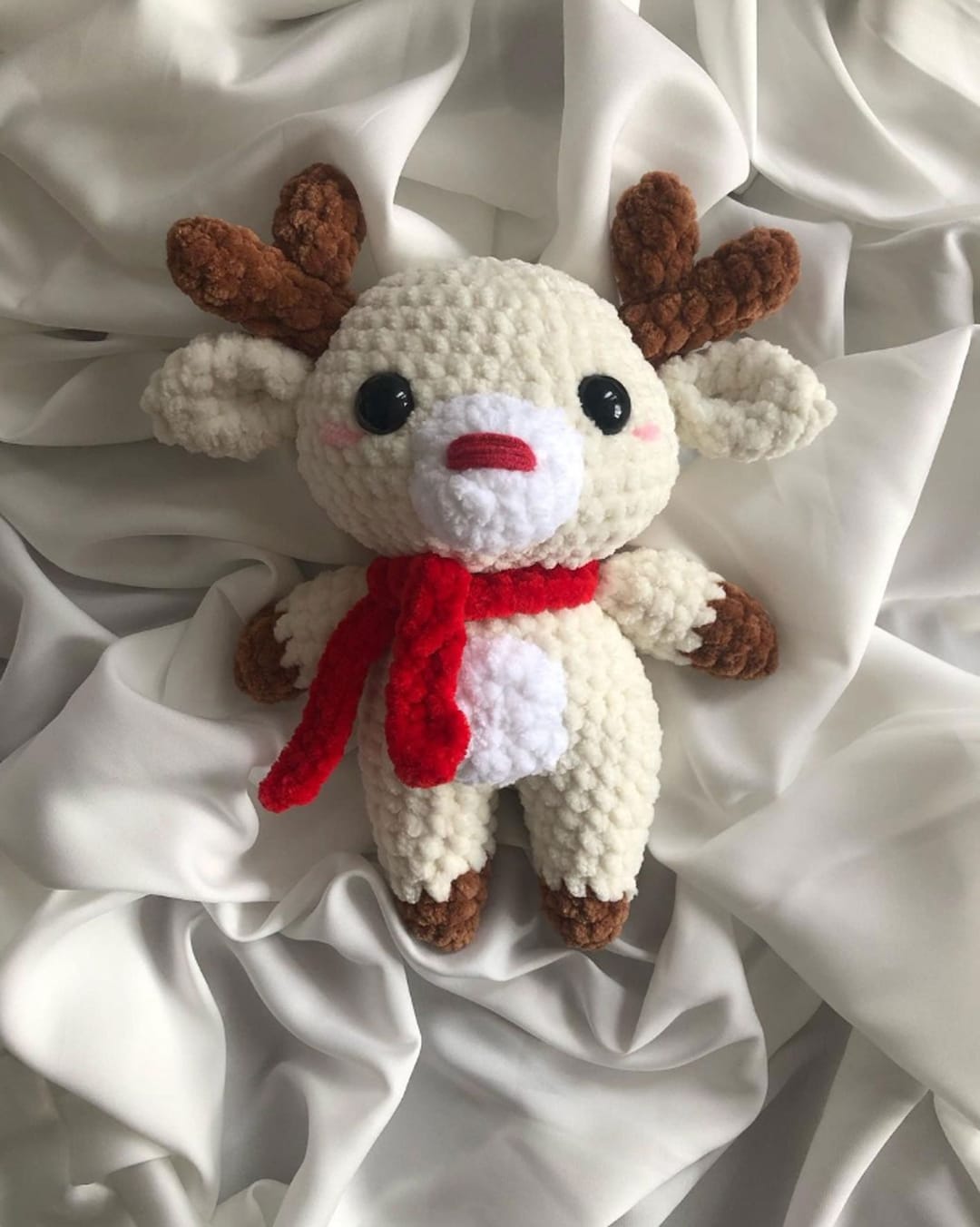 Reindeer Crochet Pattern, Reindeer Plush Pattern, Reindeer Amigurumi ...