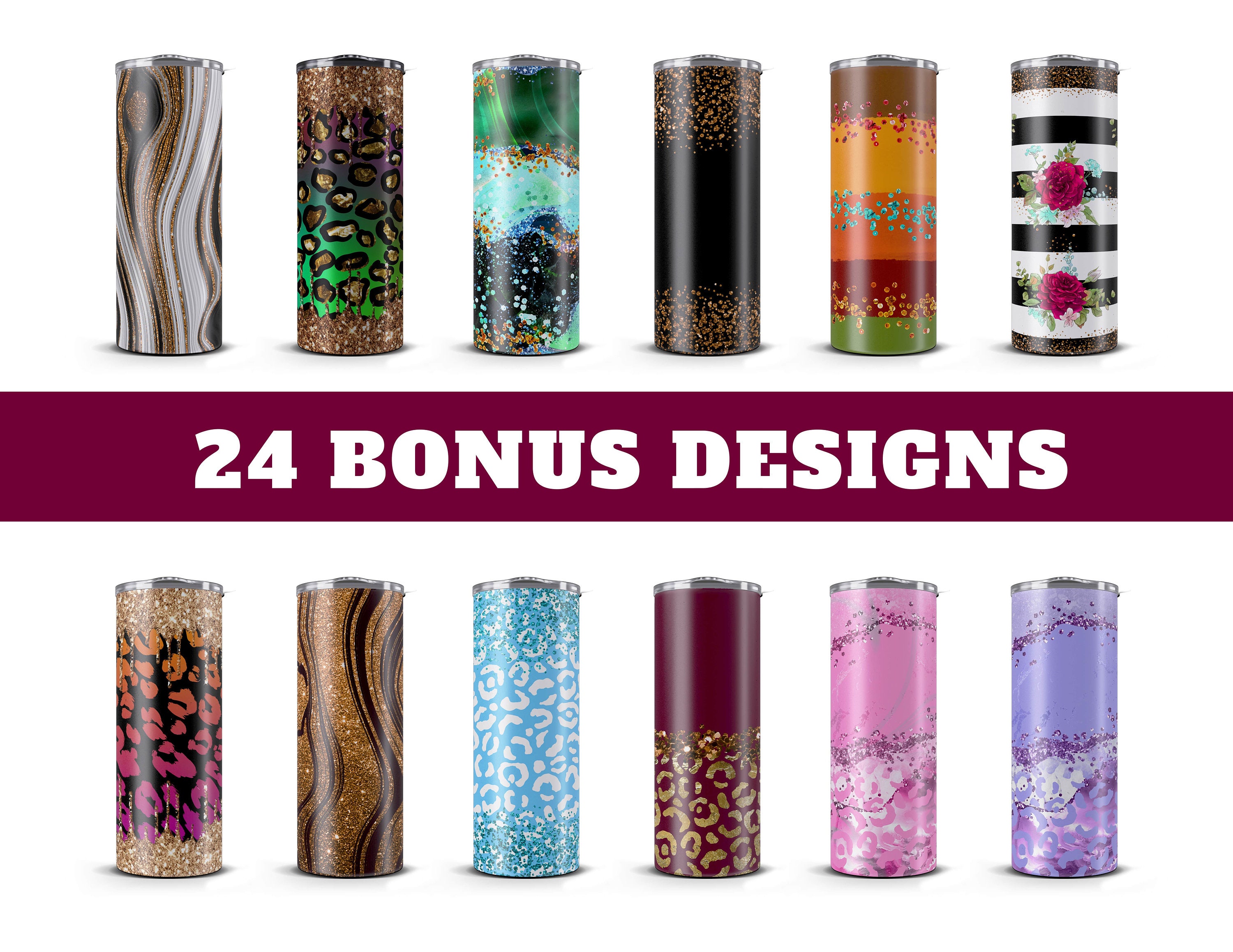 20 Oz Tumbler Magic Eye Design Tumble Wrap Full Wrap - Etsy