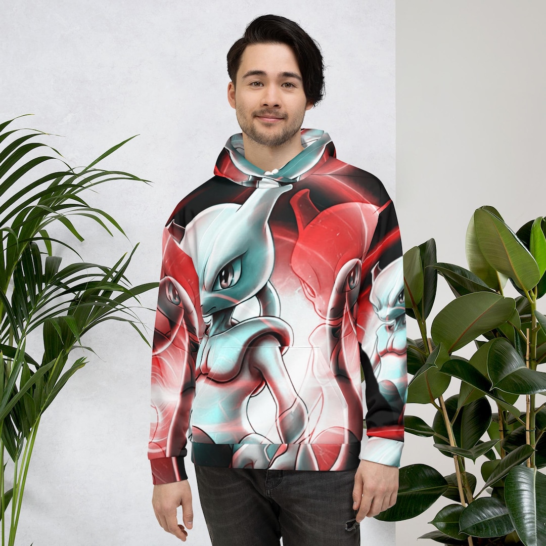 Unisex Hoodie Prompt: Pokemon, Mewtwo monsterverse - Etsy
