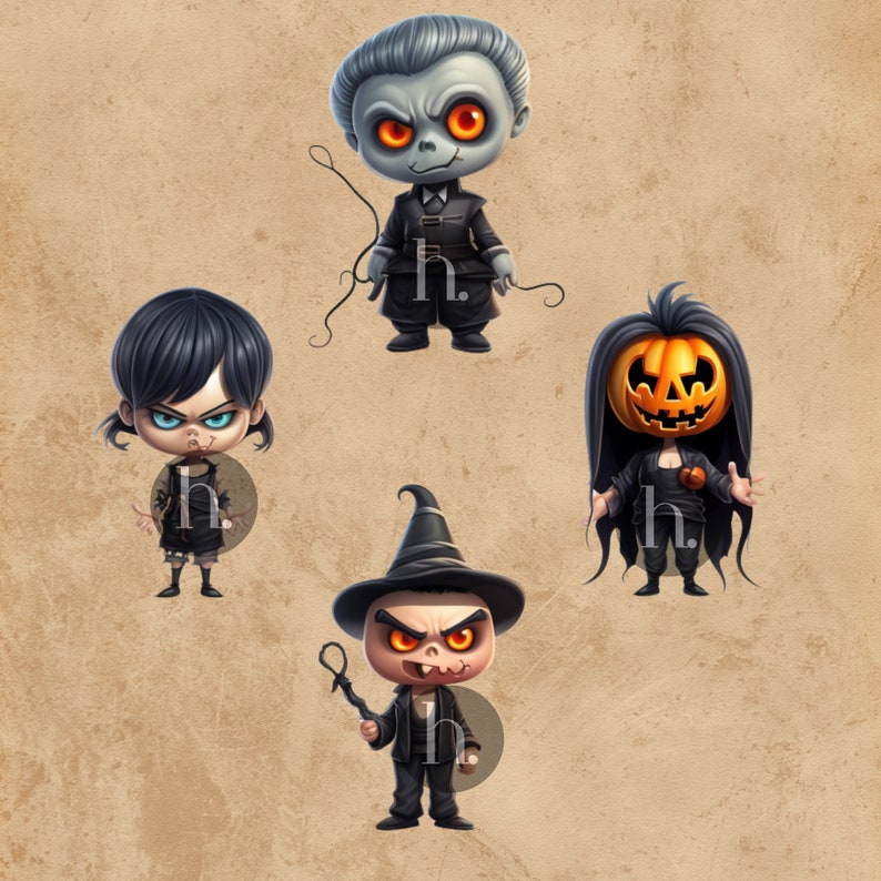 Little Monsters Adorable Monster Clipart Collection - Etsy